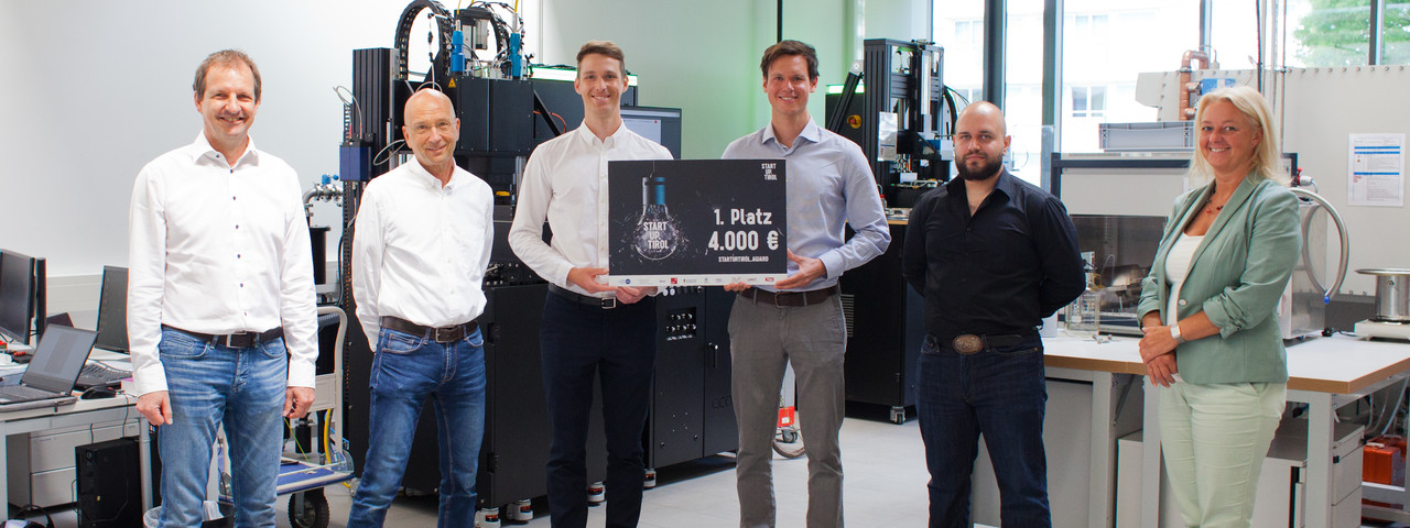 STARTUP.TIROL.AWARD zeichnet beste Geschäftsideen aus der Forschung aus ...